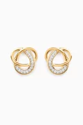 Buy L'azurde Yellow Multi-shaped Diamond Stud Earrings in 18kt Gold ...